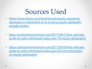 Rising Equity Glidepath | PPTX
