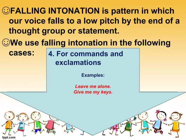 rising & falling intonation | PPTX
