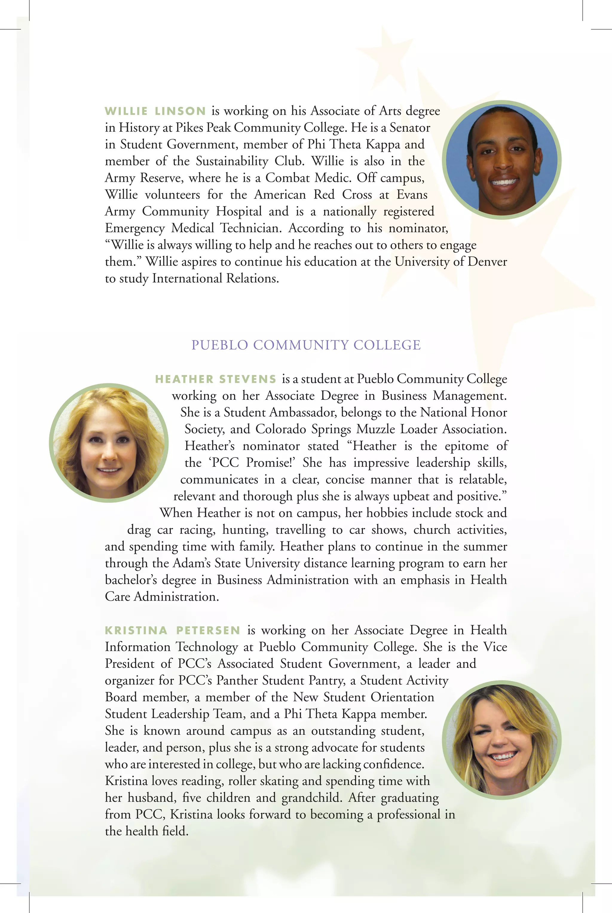 The 2014 Rising Star Awards Honorees | PDF