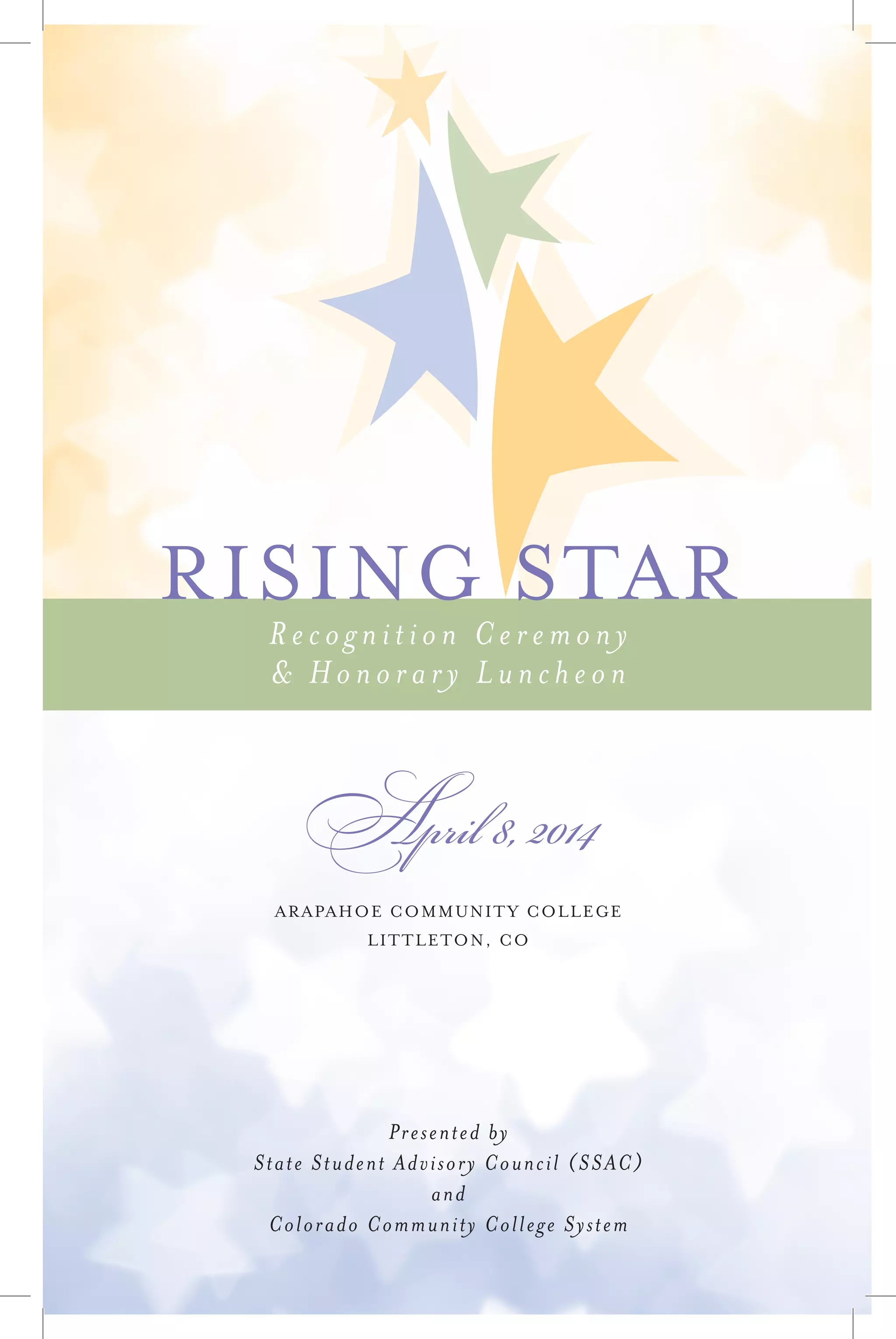 Rising star2014 vfinal program | PDF