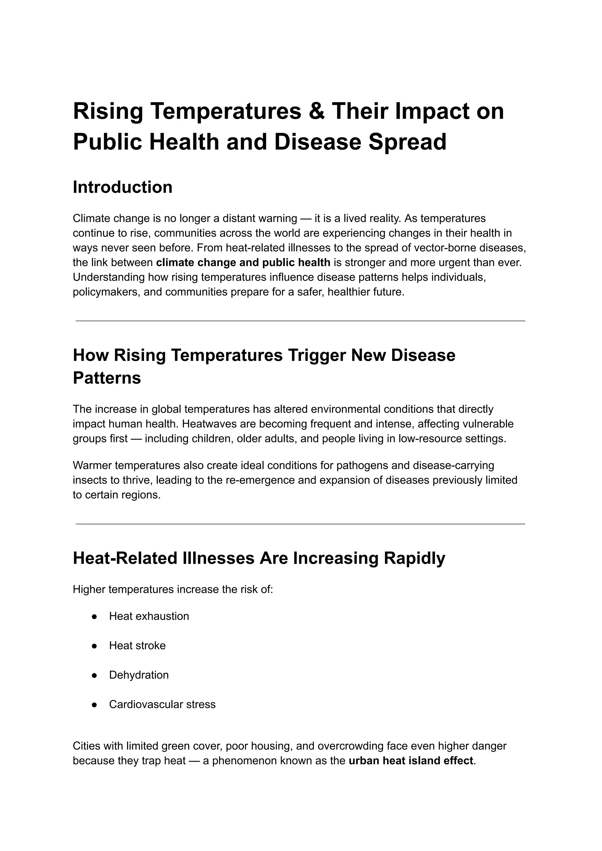 Rising Temperatures & Their Impact on Public Health and Disease Spread.pdf