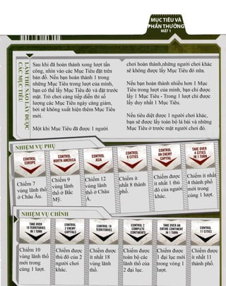 Luật chơi Risk (Revised Edition) Board game - Chiến Tranh Thế Giới | PDF