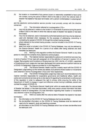 Risk adjusted strategy regulations gazetted cogta | PDF