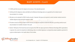 Presentation on How to Encounter CMS & HHS RADV Audits [CEU] | PPTX