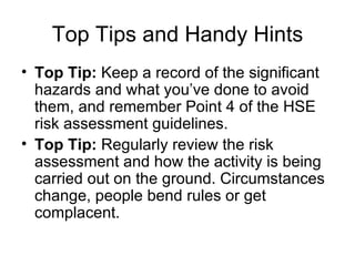 Risk Assessment | PPT