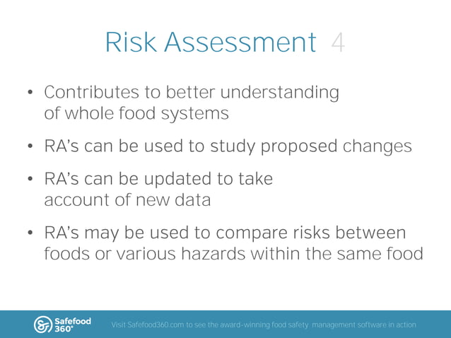 Food Safety Risk Analysis - Part 1 | PDF