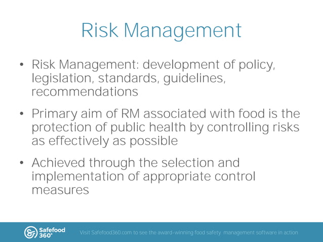 Food Safety Risk Analysis - Part 2 | PDF | Food Industry | Industries