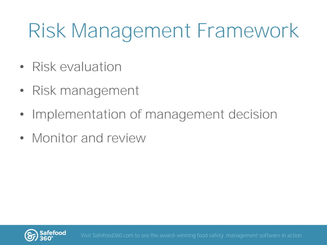 Food Safety Risk Analysis - Part 2 | PDF | Food Industry | Industries