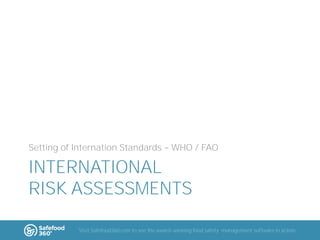 Food Safety Risk Analysis - Part 2 | PDF