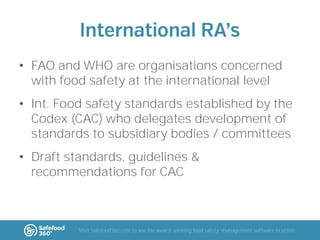 Food Safety Risk Analysis - Part 2 | PDF