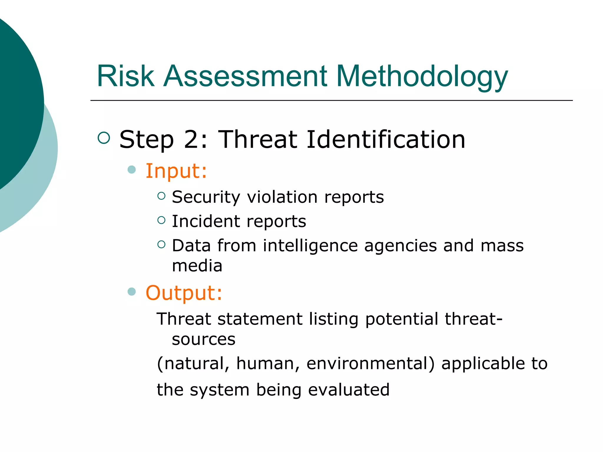 Risk Assessment Process NIST 800-30 | PPT