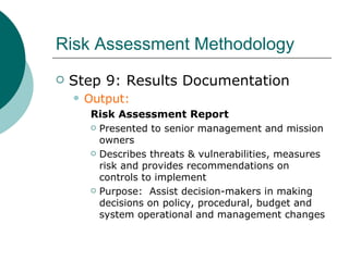 Risk Assessment Process NIST 800-30 | PPT