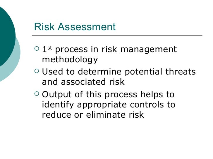 Risk Assessment Process NIST 800-30