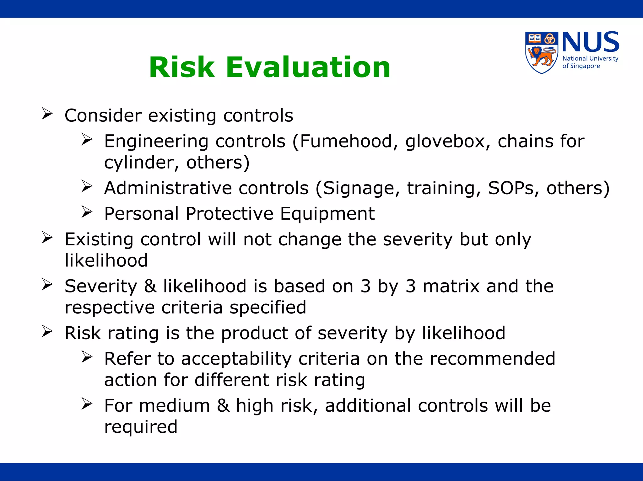 Risk assessment-training | PPT | First Aid | Injuries