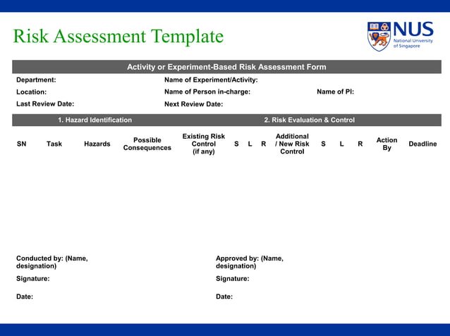 Risk assessment-training | PPT | First Aid | Injuries