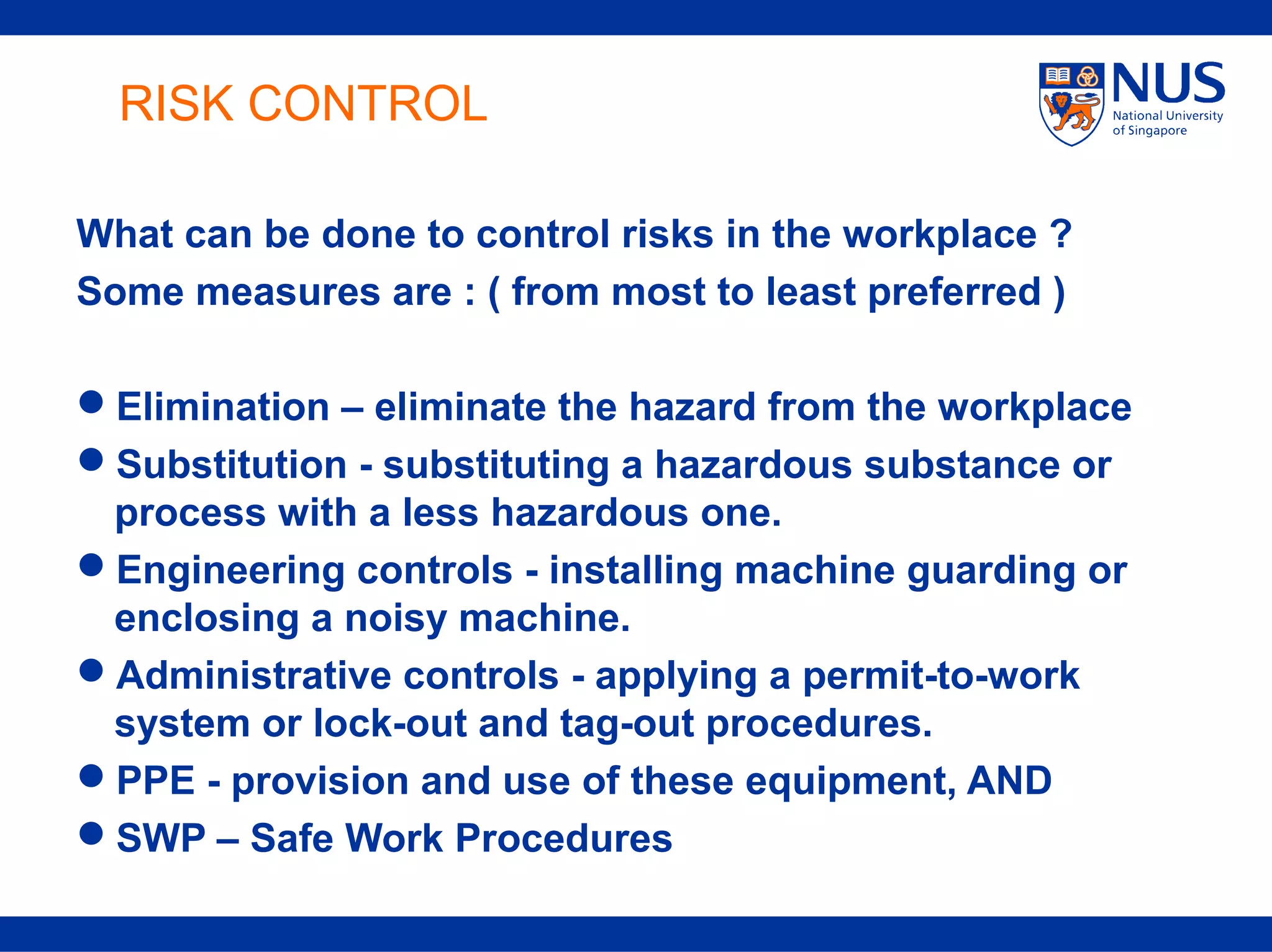 Risk assessment-training | PPT
