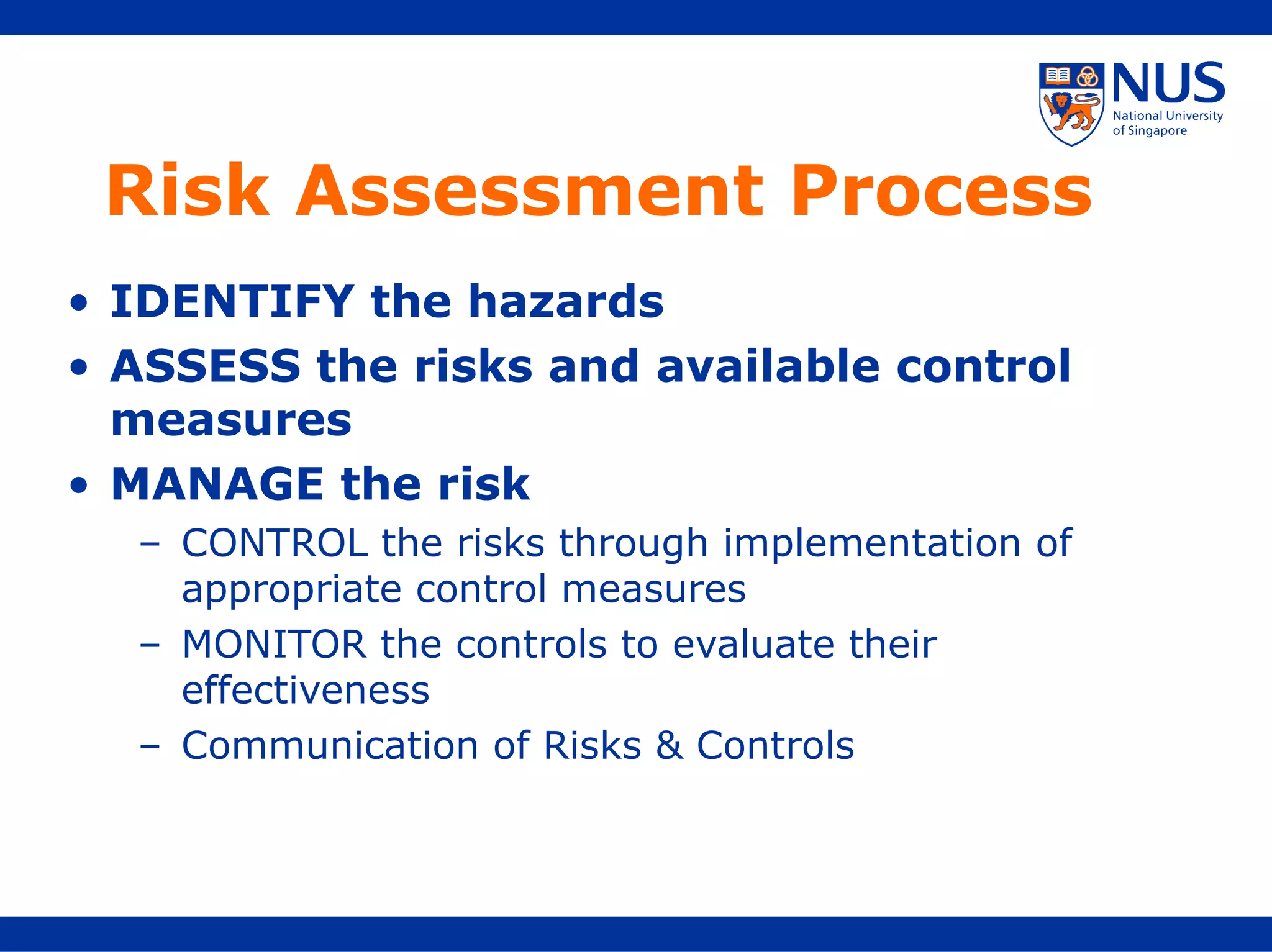 Risk assessment-training | PPT