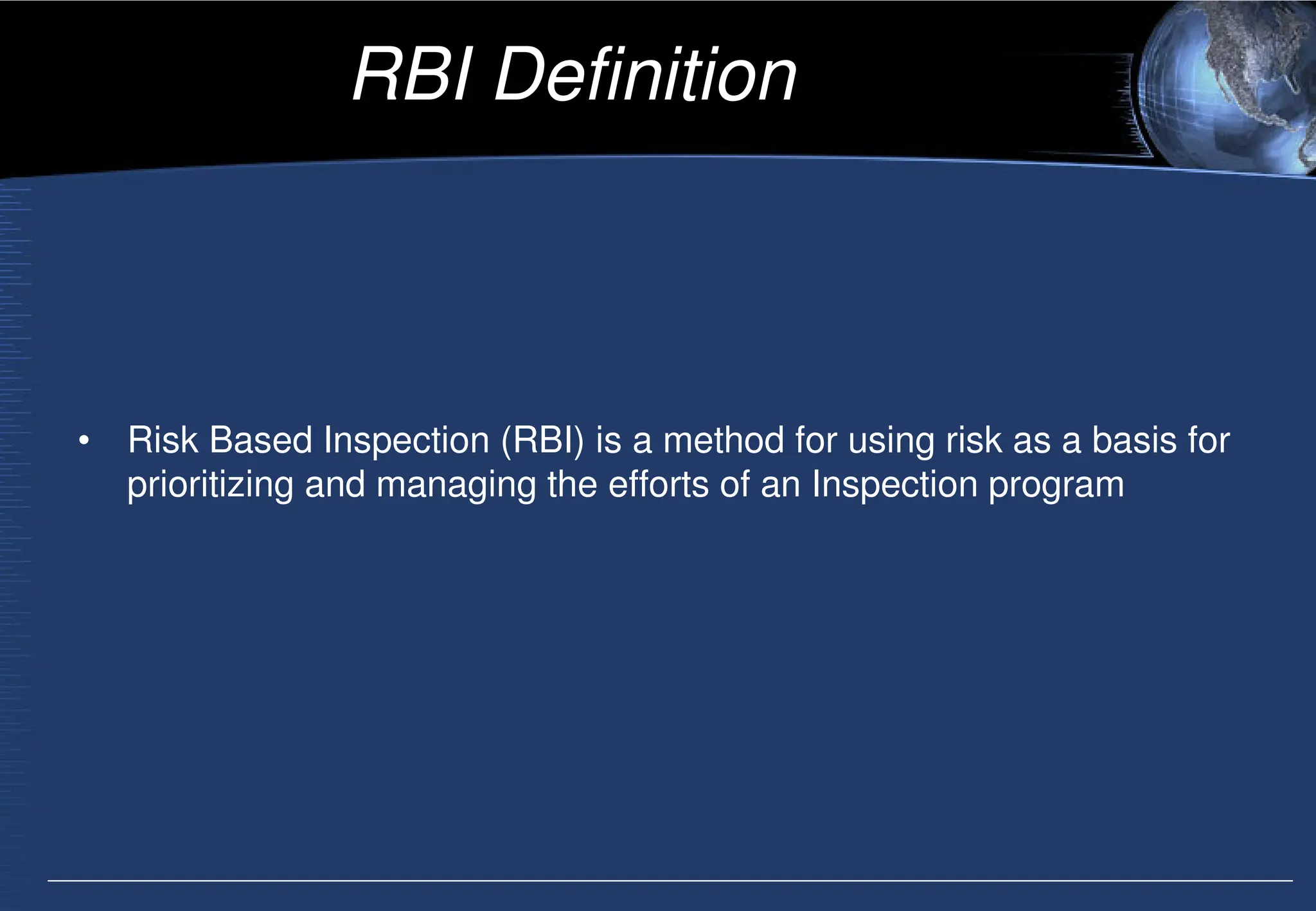 Risk-Based-Inspection-Program. For beginners | PDF