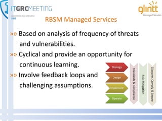 Risk Based Security Management | PPT