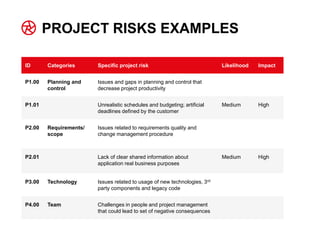Risk based testing, Katerina Meshkova | PPTX