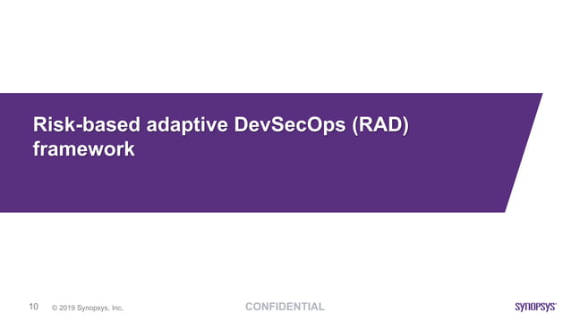 Webinar – Risk-based adaptive DevSecOps | PPT
