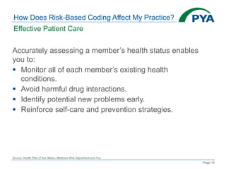 Risk-Based Coding and Reimbursement | PPTX