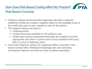 Risk-Based Coding and Reimbursement | PPTX