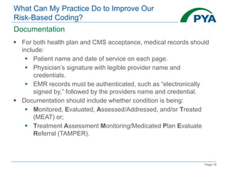 Risk-Based Coding and Reimbursement | PPTX