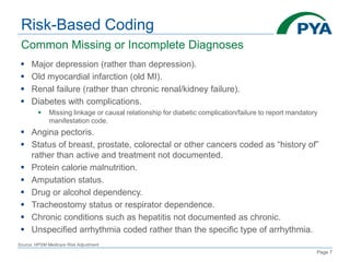 Risk-Based Coding and Reimbursement | PPTX