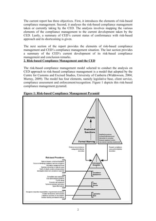 Risk Based Compliance Management: A Case Of Cambodia General Department ...
