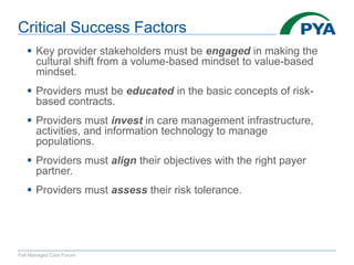 Risk-Based Contracting: Background, Assessment, and Implementation | PPT