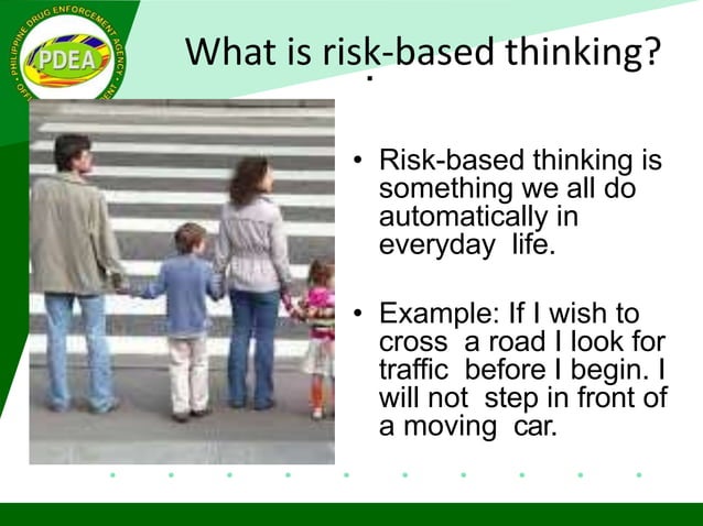 Risk based thinking ppt mal | PPTX | Business | Business and Finance