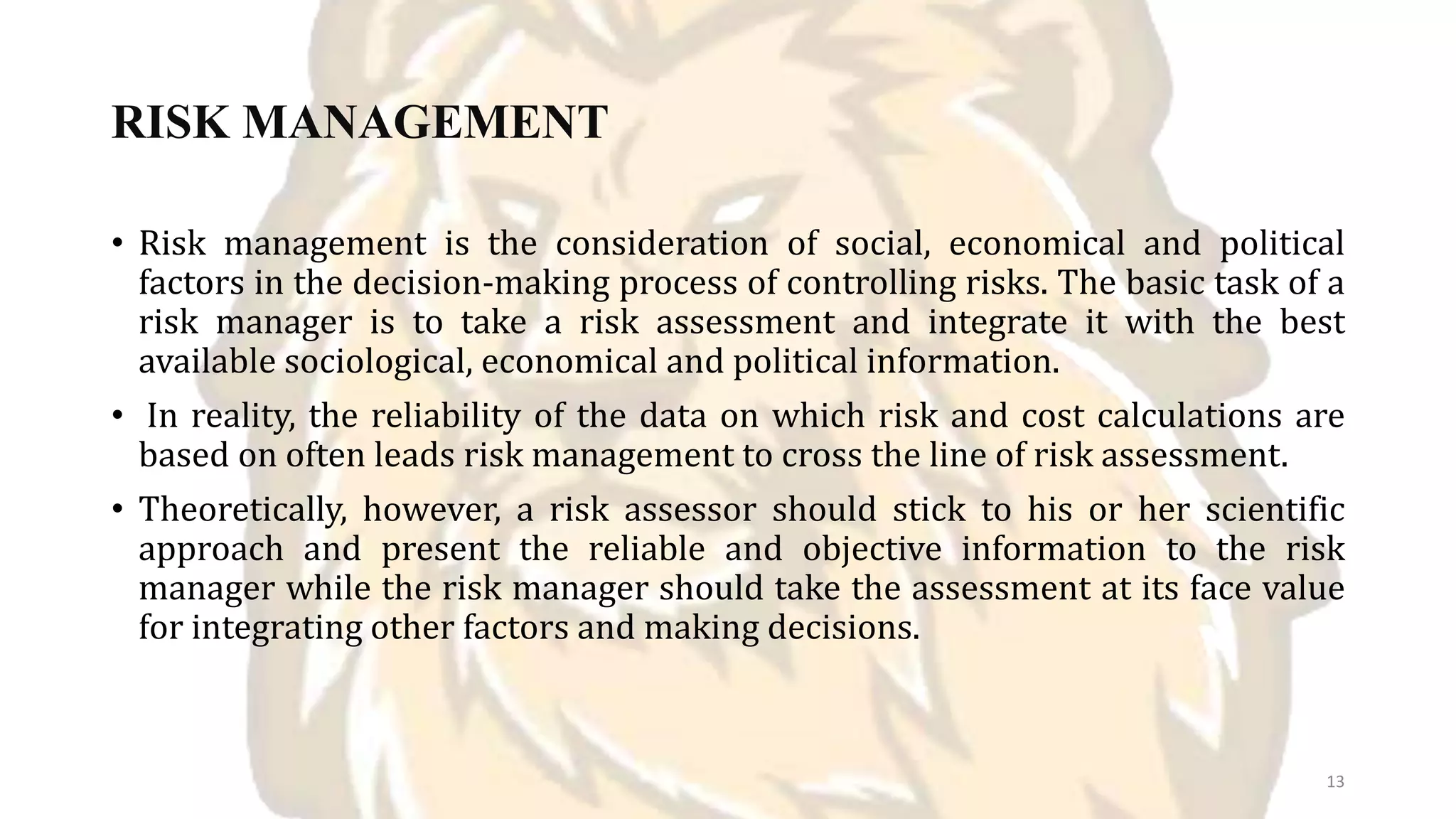 Risk-benefit analysis | PPTX