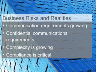 Understand Risk in Communications and Data Breach | PPT