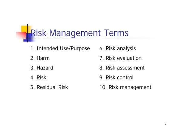 Risk Management | PPT