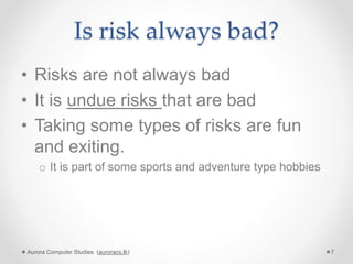 Risk Management | PPT