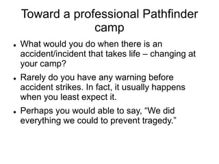 Risk-management in Pathfinder activities.pdf | Medical Health