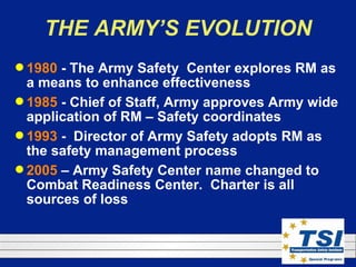 Risk Management as a Safety Program Tool | PPT