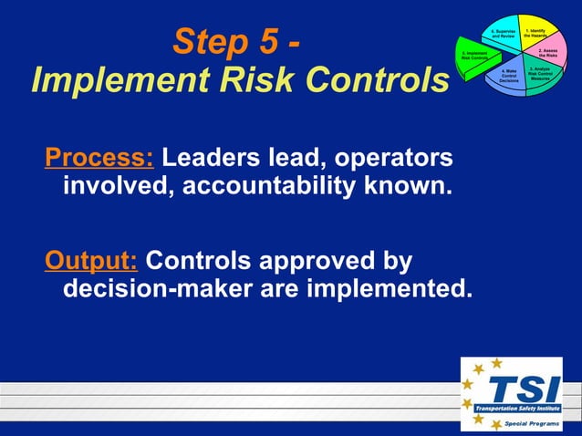 Risk Management as a Safety Program Tool | PPT