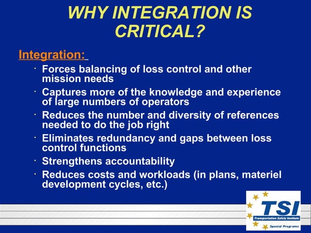 Risk Management as a Safety Program Tool | PPT