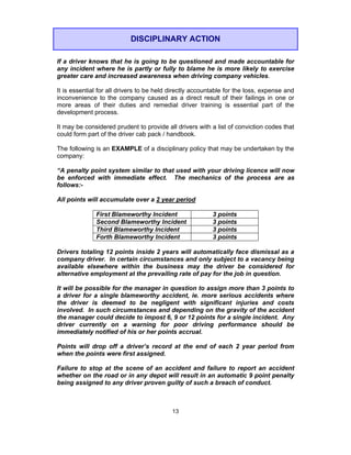 Risk Management For Motor Fleets | PDF