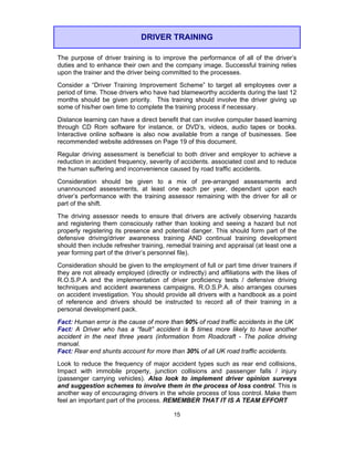 Risk Management For Motor Fleets | PDF