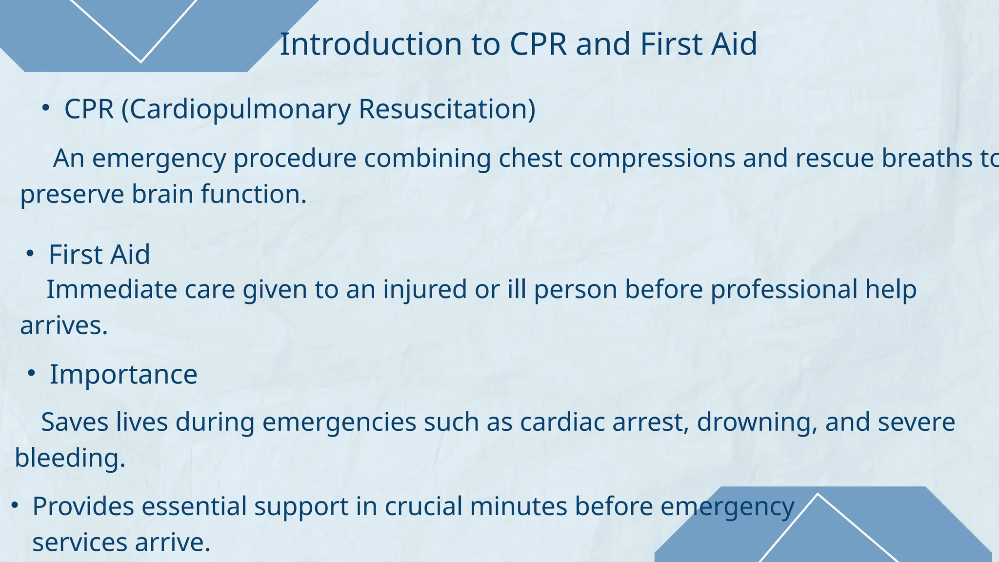 Risk-management-presentation cpr first semester | PPT | Free Download