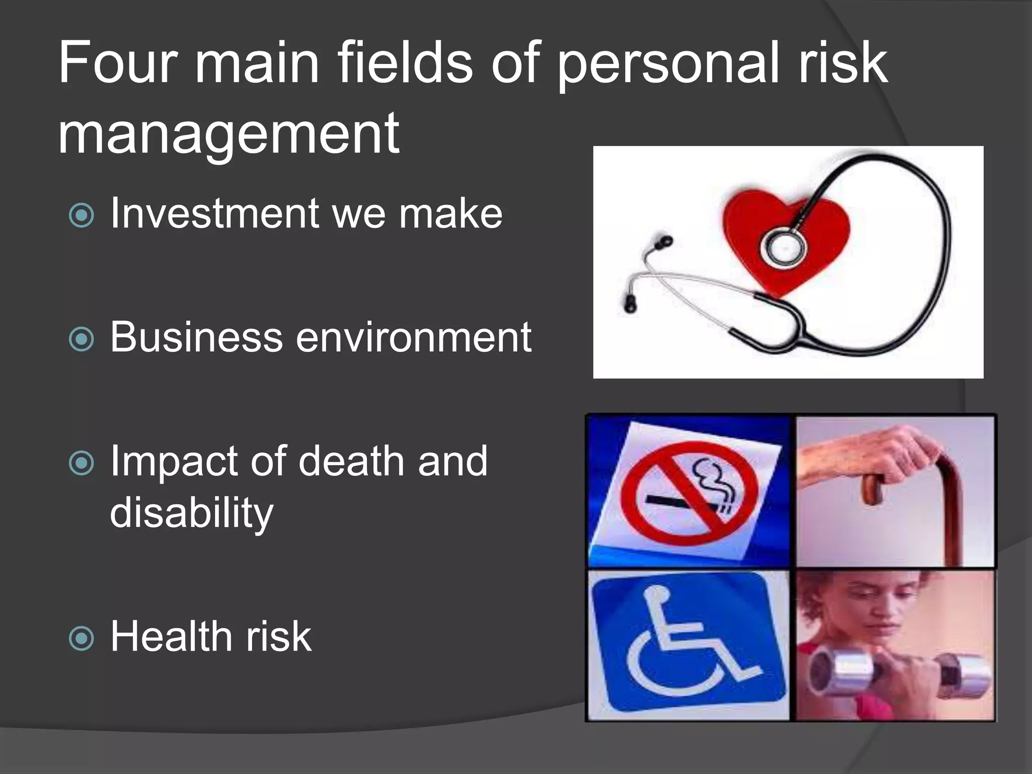 insurance and Risk management ppt | PPT