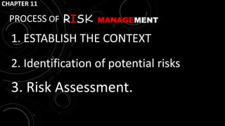 Financial management, Risk Management for bsba | PPTX
