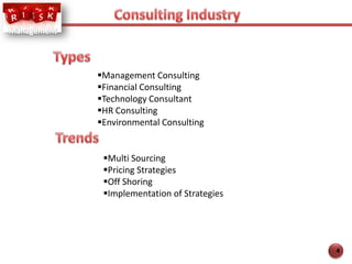 Risk Management_Consulting Industry | PPT