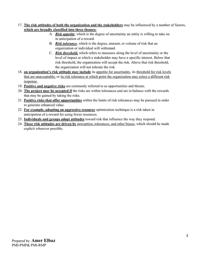 Risk 0-risk-guide book for pmi-rmp by amer elbaz | PDF