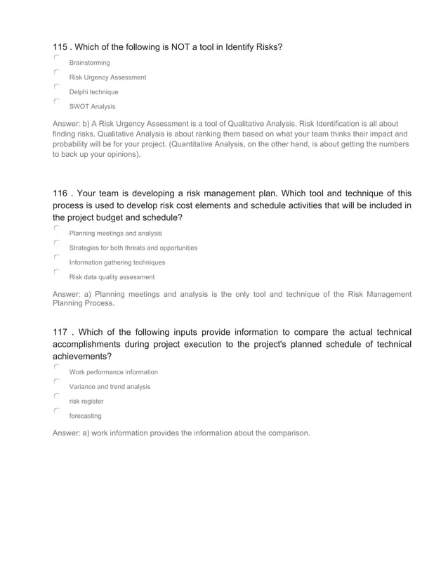 Risk 2 simplelearn-exam1-ans | PDF