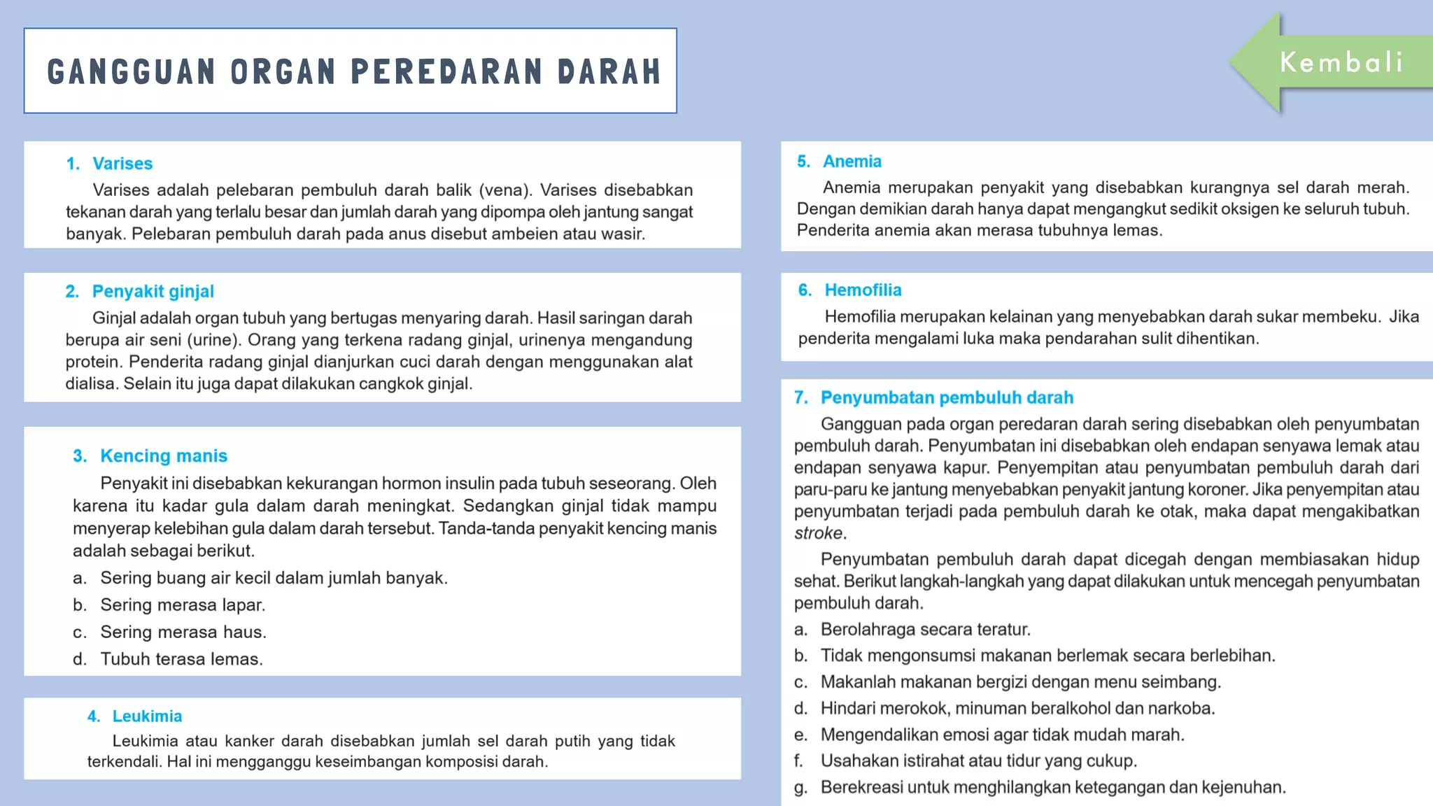 Media Pembelajaran Materi Sistem Peredaran Darah Kelas 5 SD | PDF