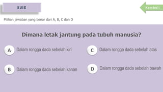 Media Pembelajaran Materi Sistem Peredaran Darah Kelas 5 SD | PDF